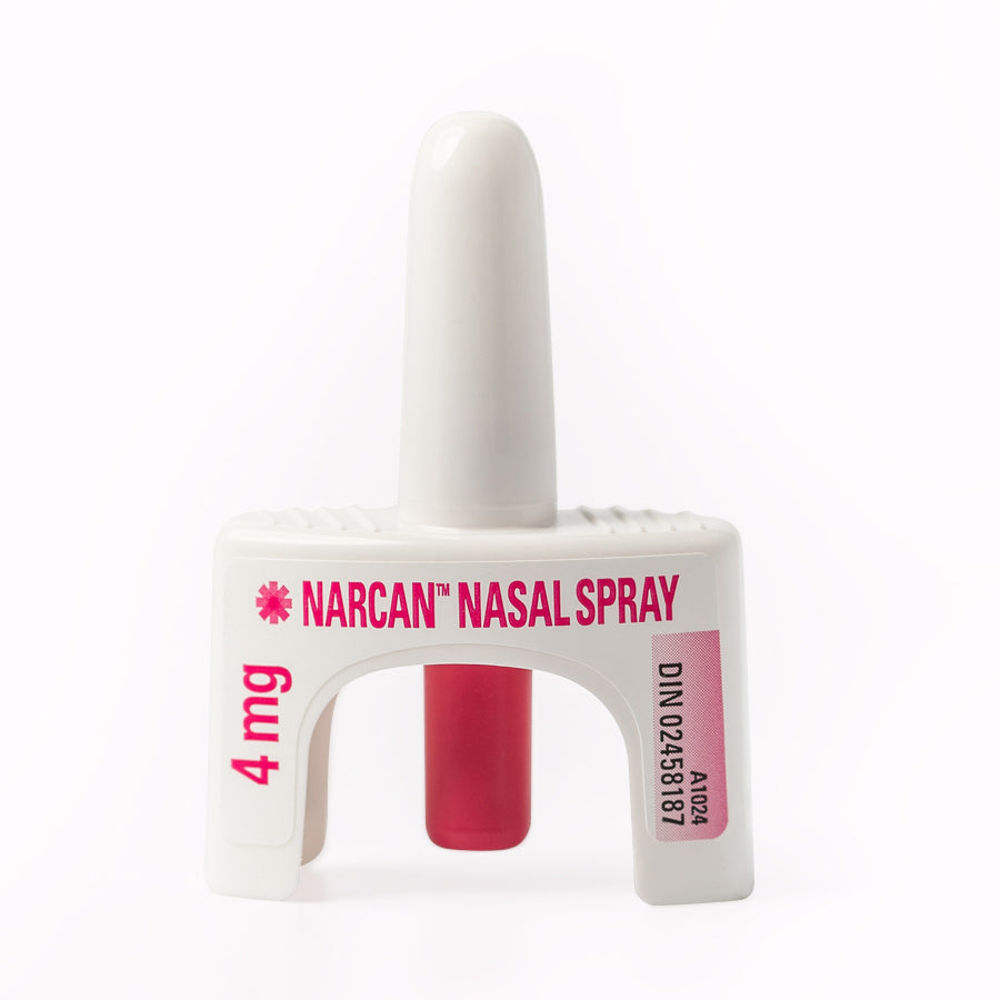 NARCAN® (naloxone HCI) Nasal Spray 4mg – First Aid Central