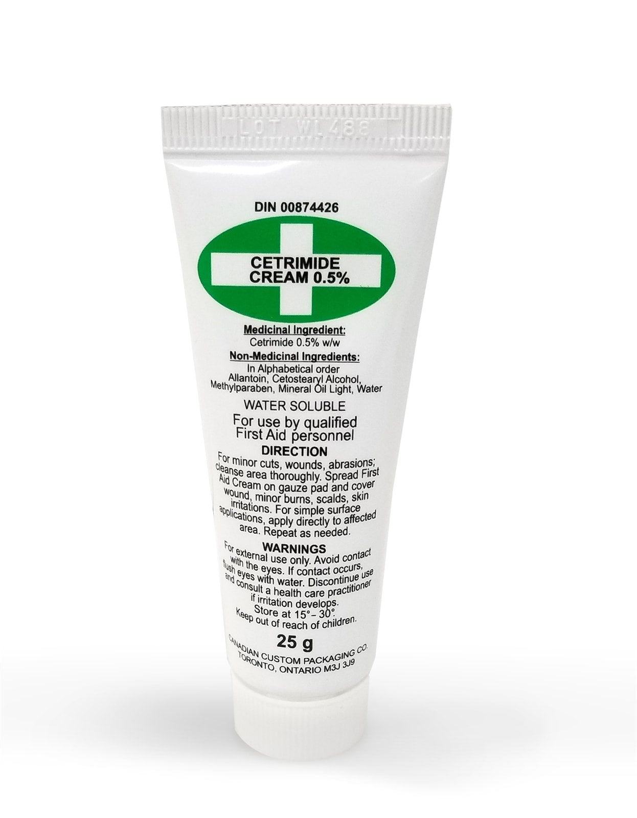 Cetrimide First Aid Cream 25 g – First Aid Central