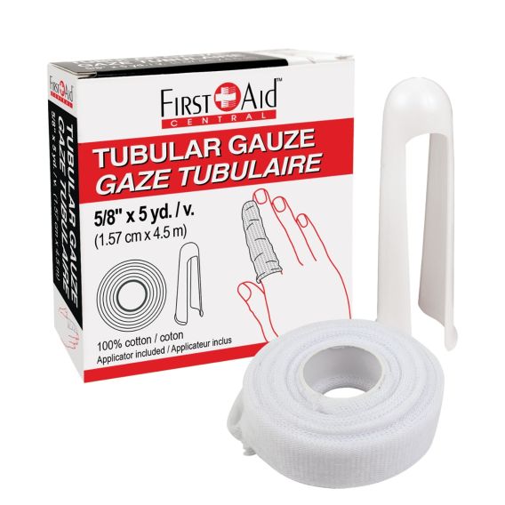 Tubular Gauze with Applicator – First Aid Central