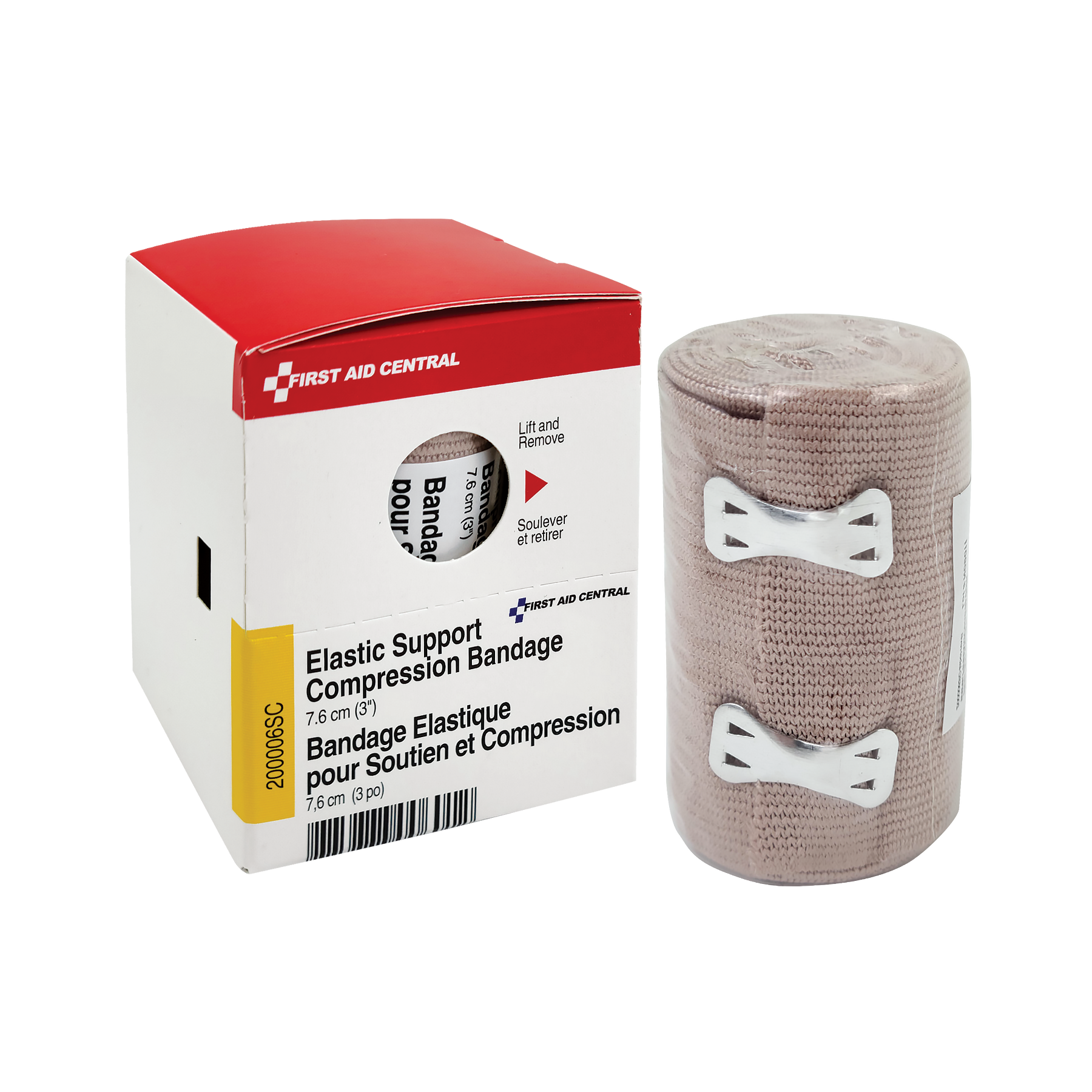 Elastic Wrap Bandage, 7.6 cm (3"), SmartCompliance Refill – First Aid ...