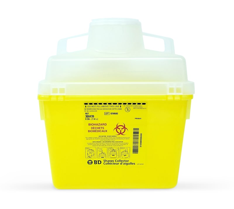 BD Sharps Container - 7.6L – First Aid Central