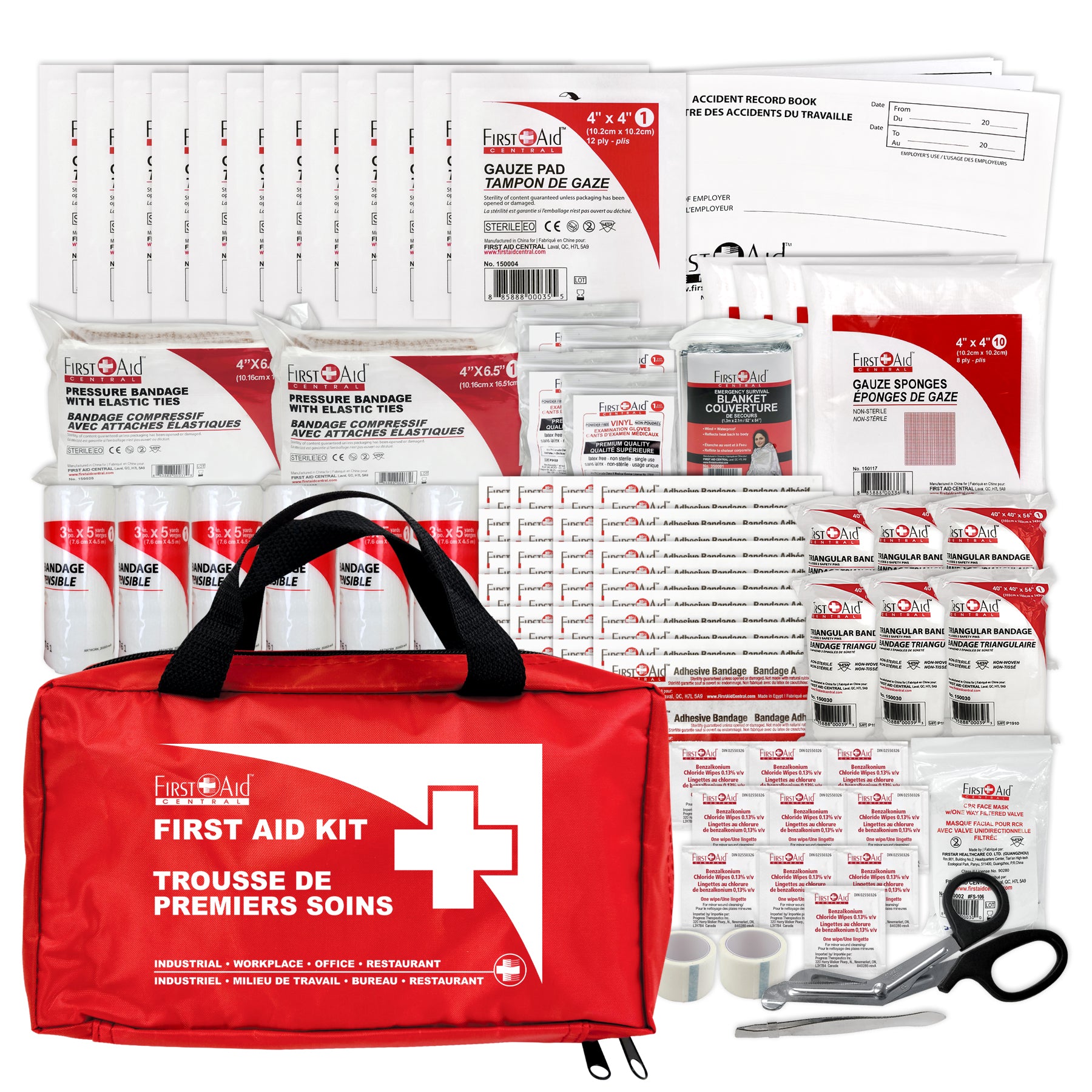 Federal "Type B" First Aid Kit and Refill – First Aid Central