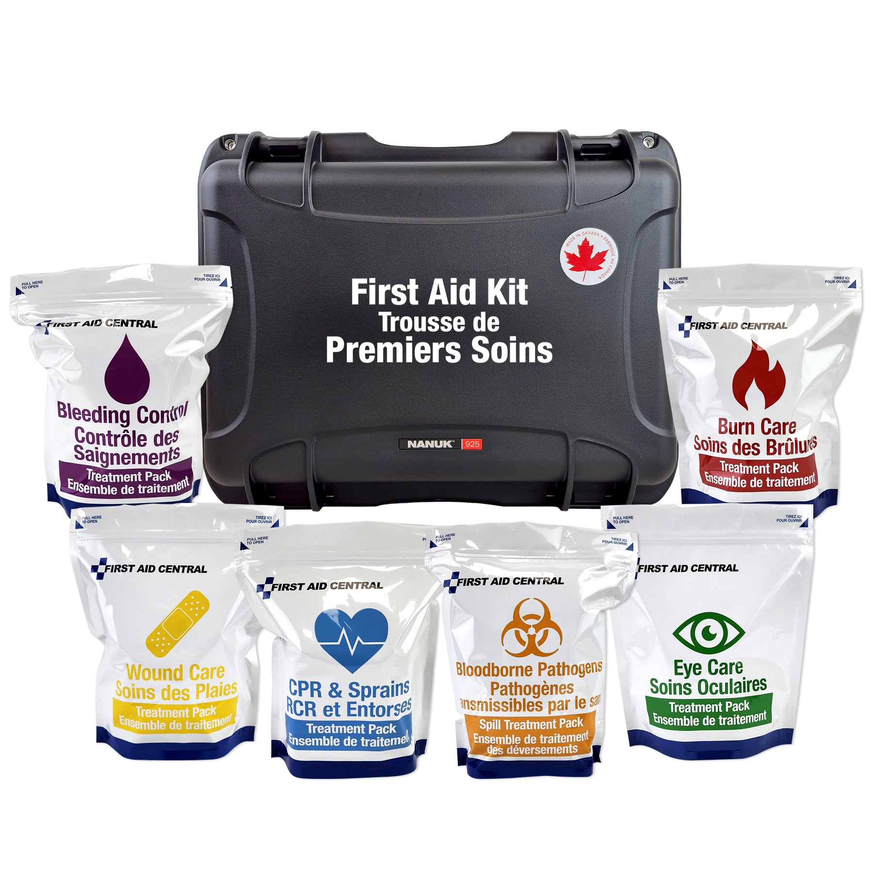 Emergency Response First Aid Kit in Nanuk Case – First Aid Central