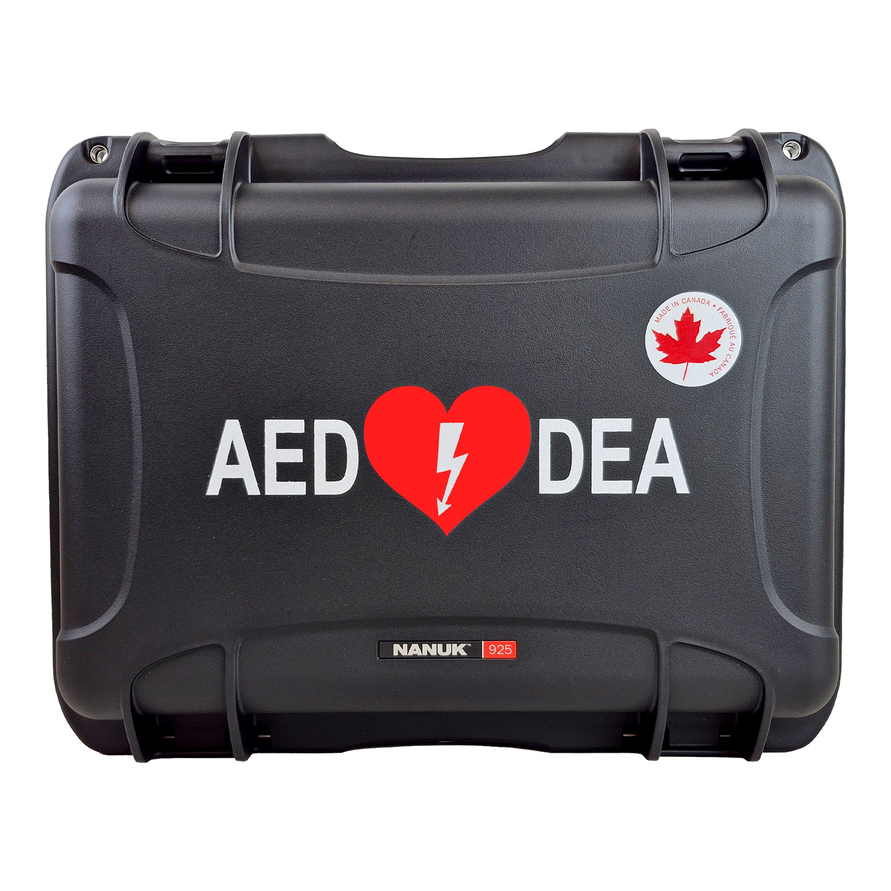 NANUK 925 - Black / Empty AED Case – First Aid Central