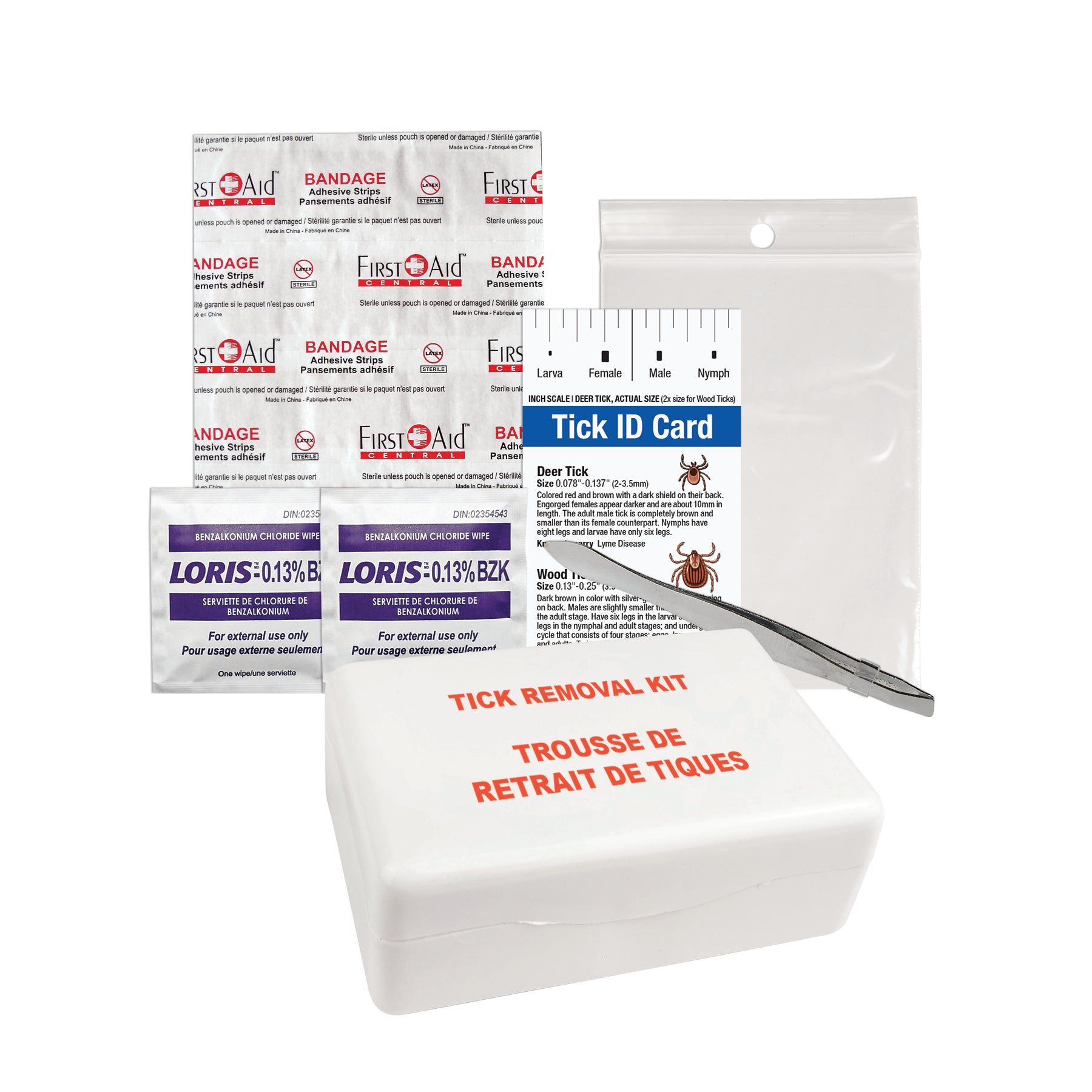 Tick Removal Kit, Small - Basics – First Aid Central